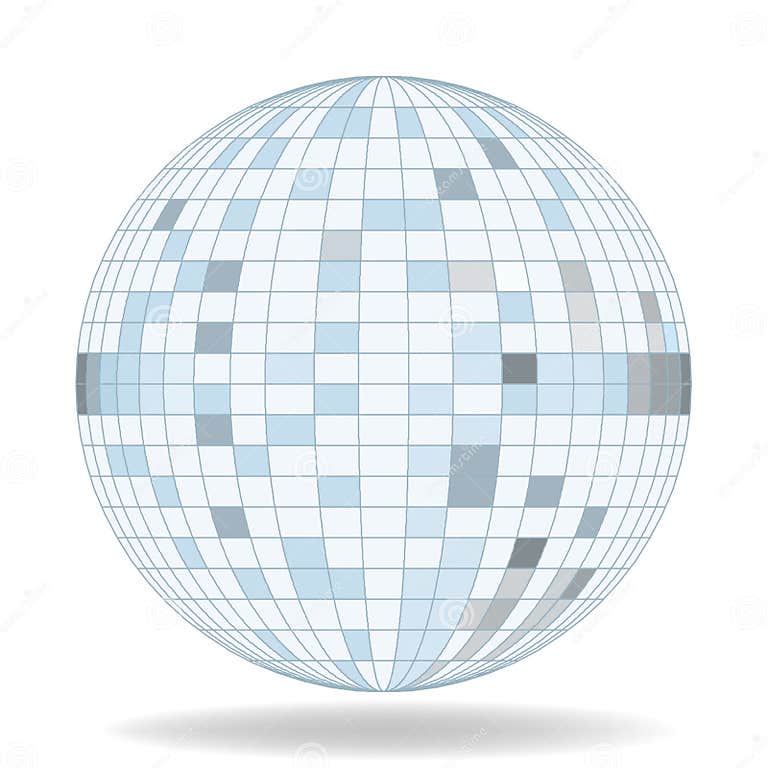 Mirror ball vector stock vector. Illustration of glitter - 28349493