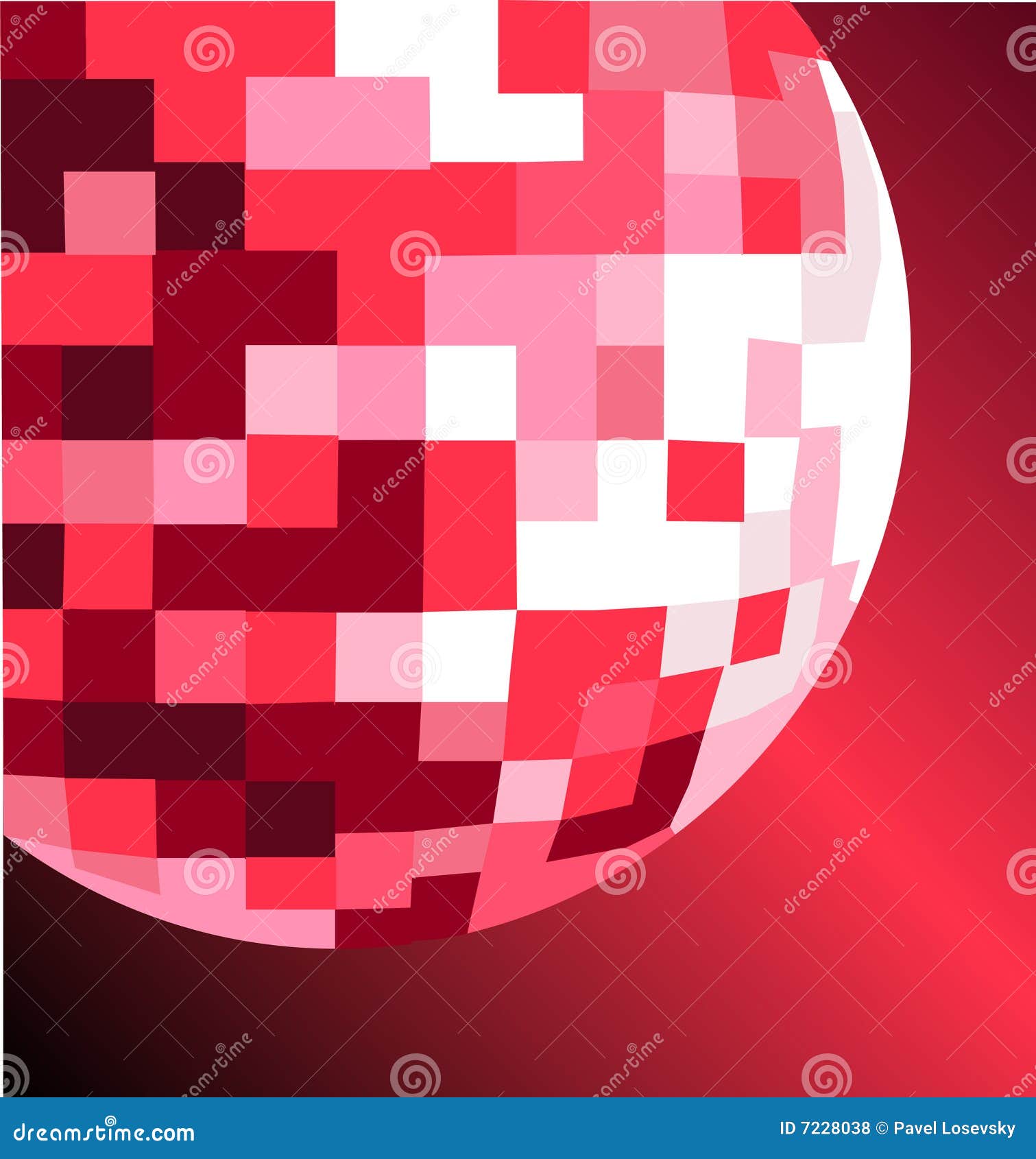 Mirror ball vector stock vector. Illustration of dance - 7228038