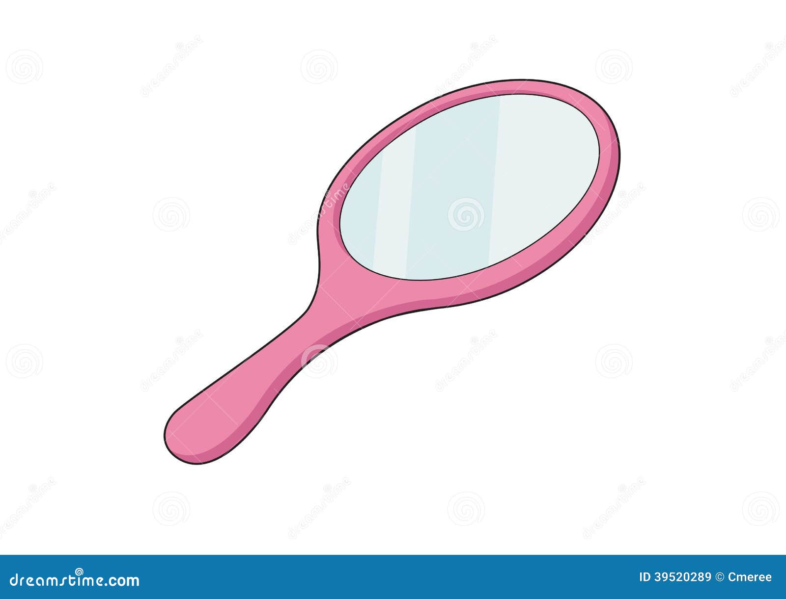 Mirror stock vector. Illustration of simple, cosmetics - 39520289