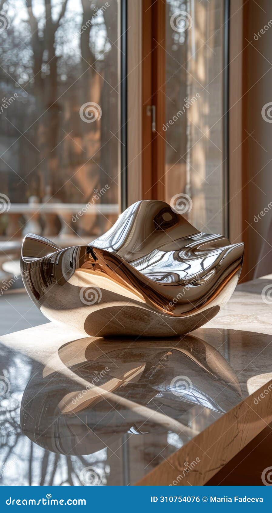 A Mirror with Elements Having a Smooth, Smoothly Flowing Surface ...