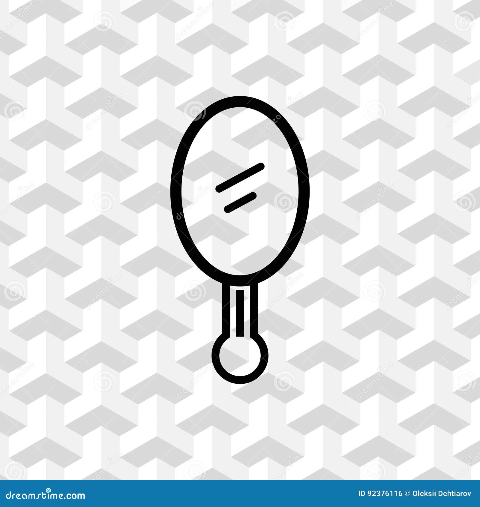 Mirror Icon Stock Vector Illustration Flat Design Stock Vector ...