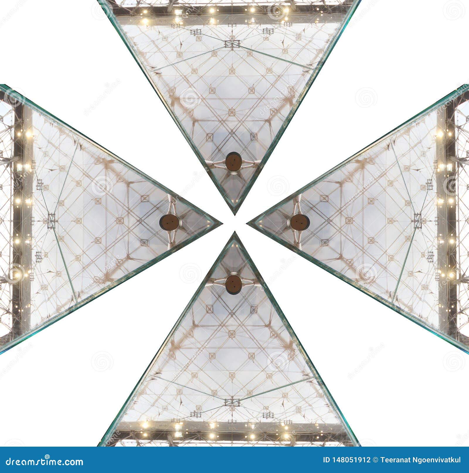 The Inverted Pyramidal Shape in Laminated Glass Points Downward Towards ...
