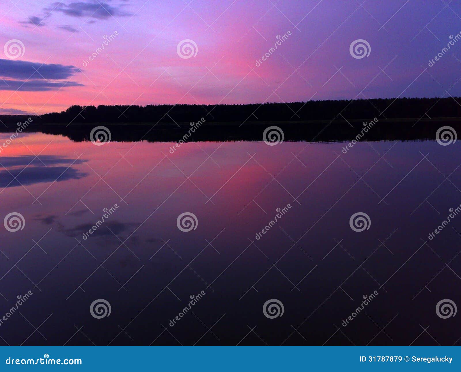 Mirror Lake stock image. Image of landscape, sunset, nature - 31787879