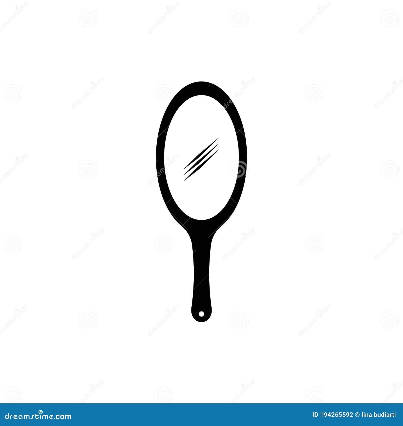 Mirror logo stock vector. Illustration of flat, beauty - 194265592