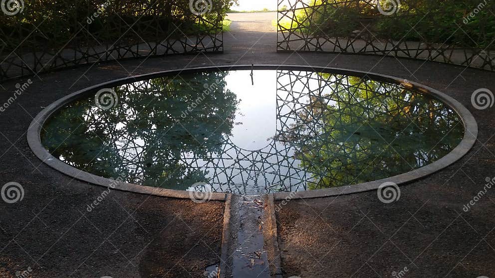 Mirror pond stock photo. Image of mirror, water, pond - 73527244