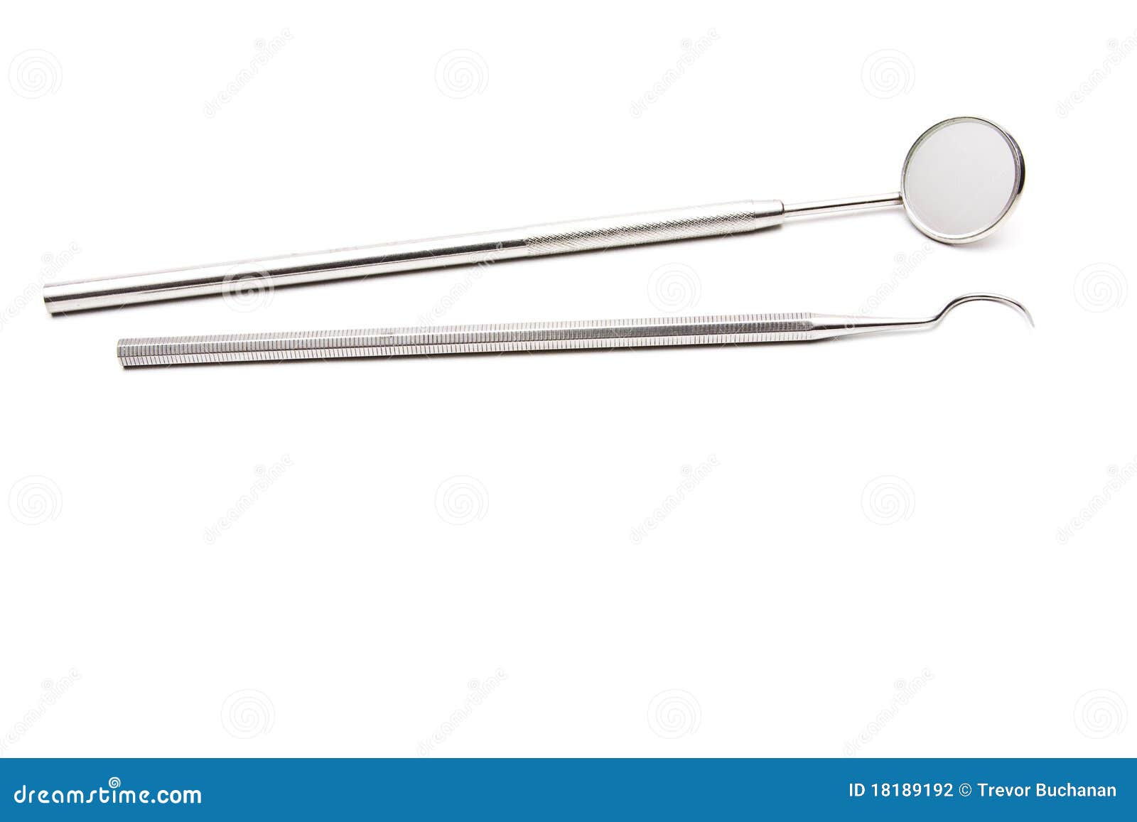 Mirror and probe stock photo. Image of dentistry, medical - 18189192