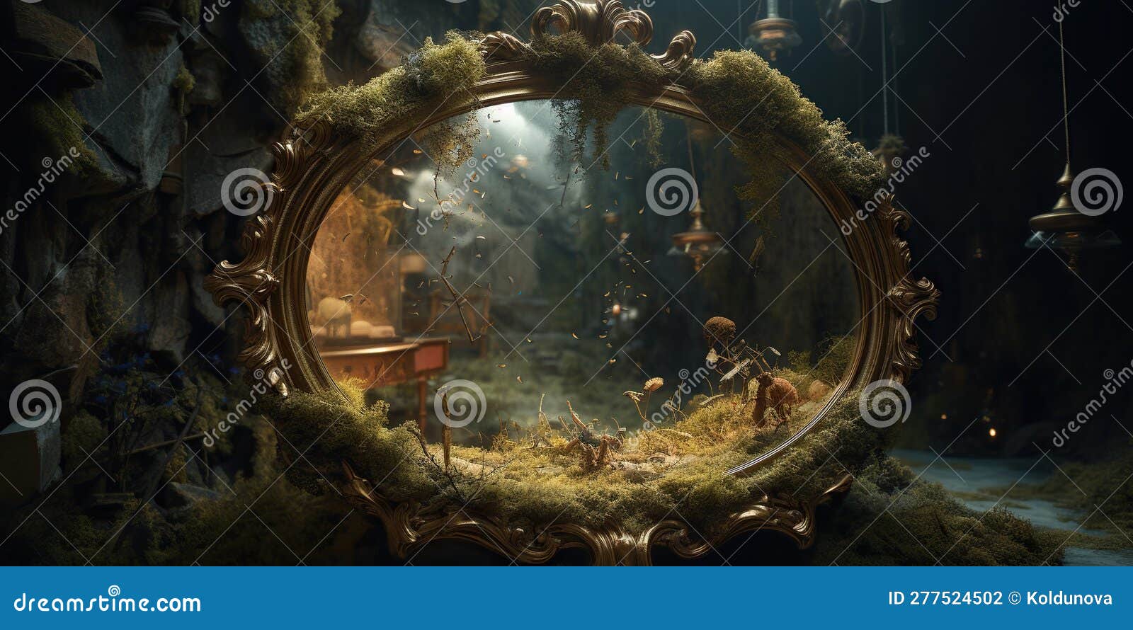 A Mirror Reflecting a Parallel, Fantasy World Where Everyday Objects ...