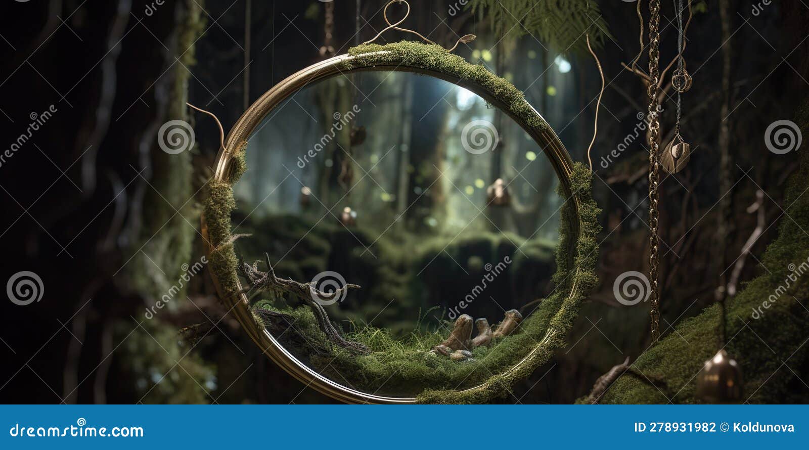 A Mirror Reflecting a Parallel, Fantasy World Where Everyday Objects ...