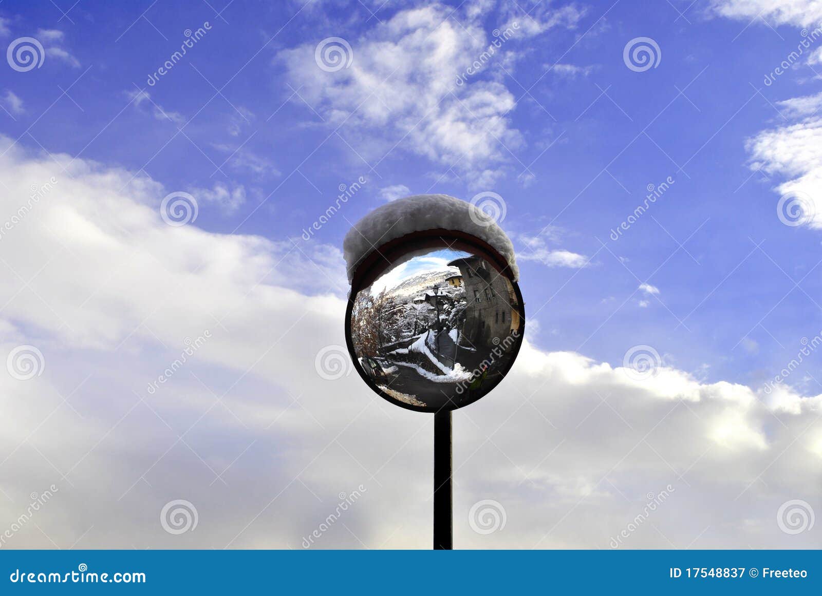 Mirror reflection stock image. Image of lateral, forward - 17548837