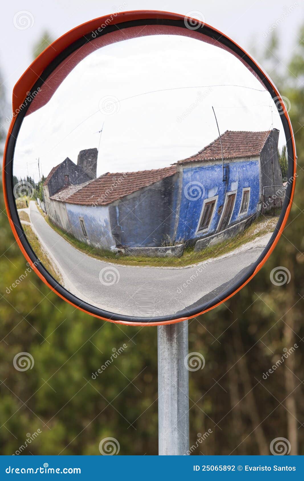 Mirror Reflection of the Transit Stock Photo - Image of reflex, sign ...