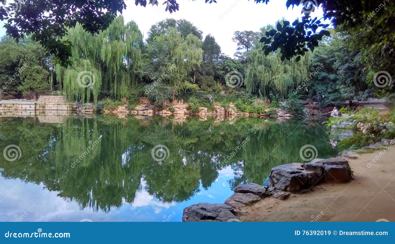 Mirror stock image. Image of river, mirror, beautiful - 76392019