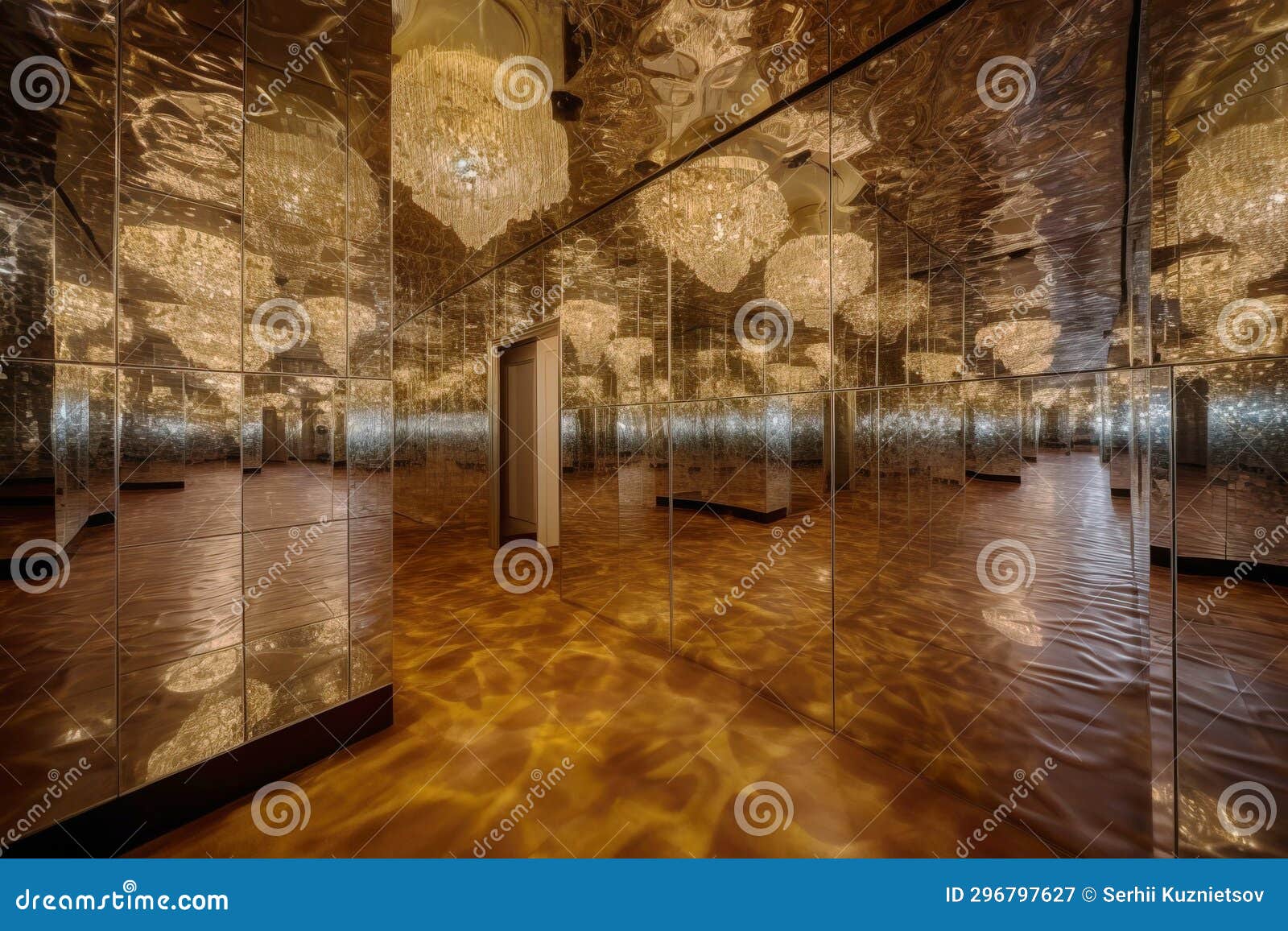 Mirror Room, Exclusive Interior Design. the Concept of the Purity of ...