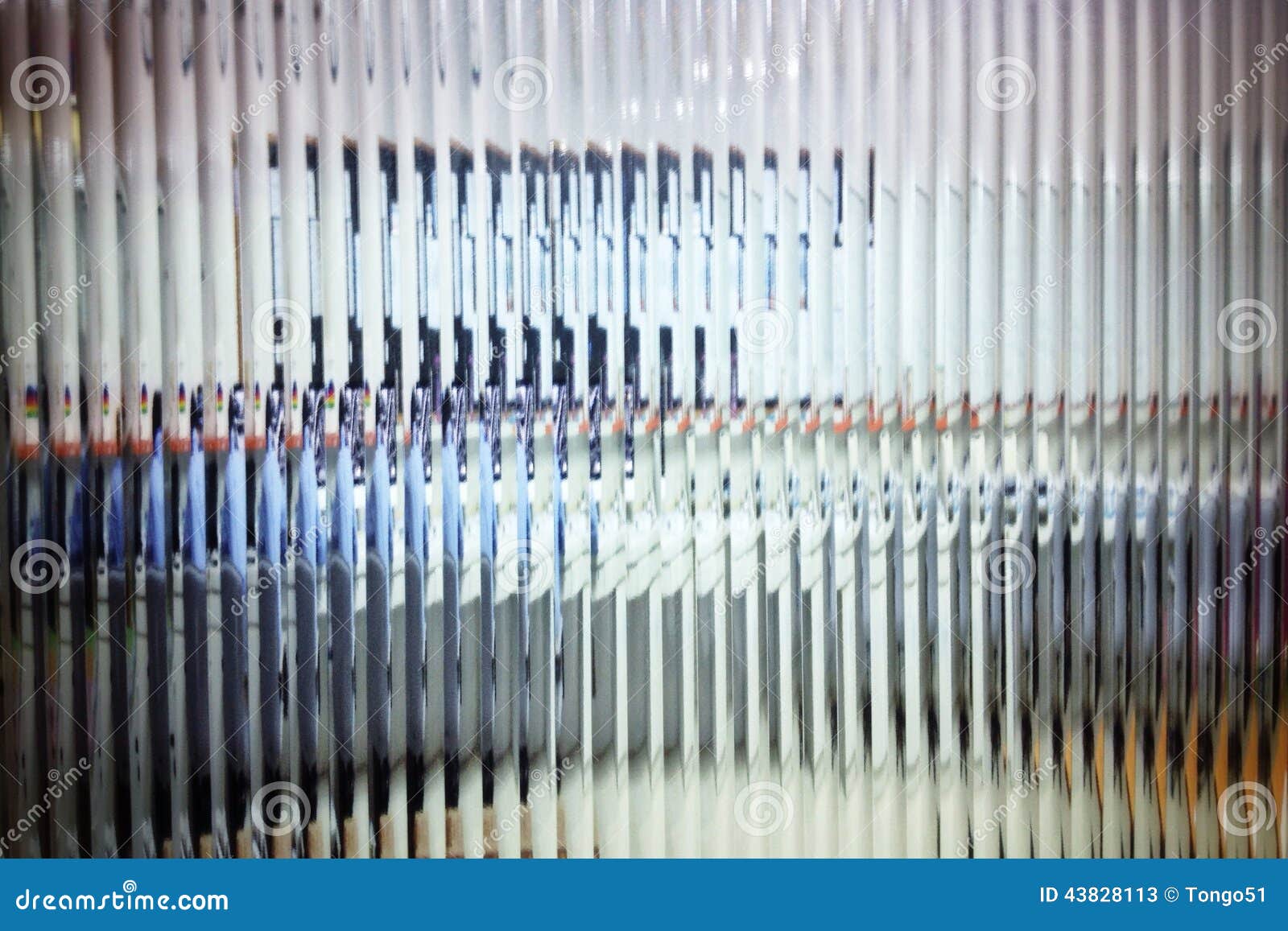 Mirror Texture. Reflective Surface Of Material. Ribbed Background Stock ...