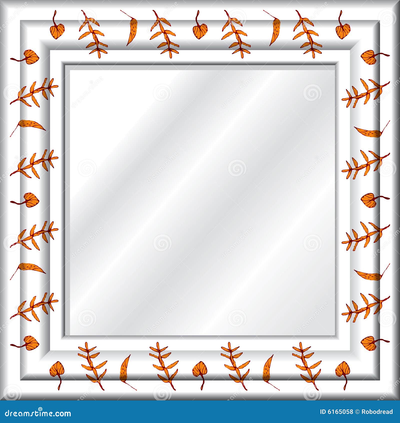 Mirror (vector) stock vector. Illustration of artwork - 6165058