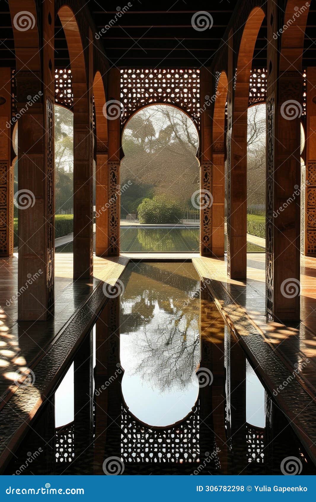 Mirrored Patterns and Symmetrical Arrangements Create a Sense of ...