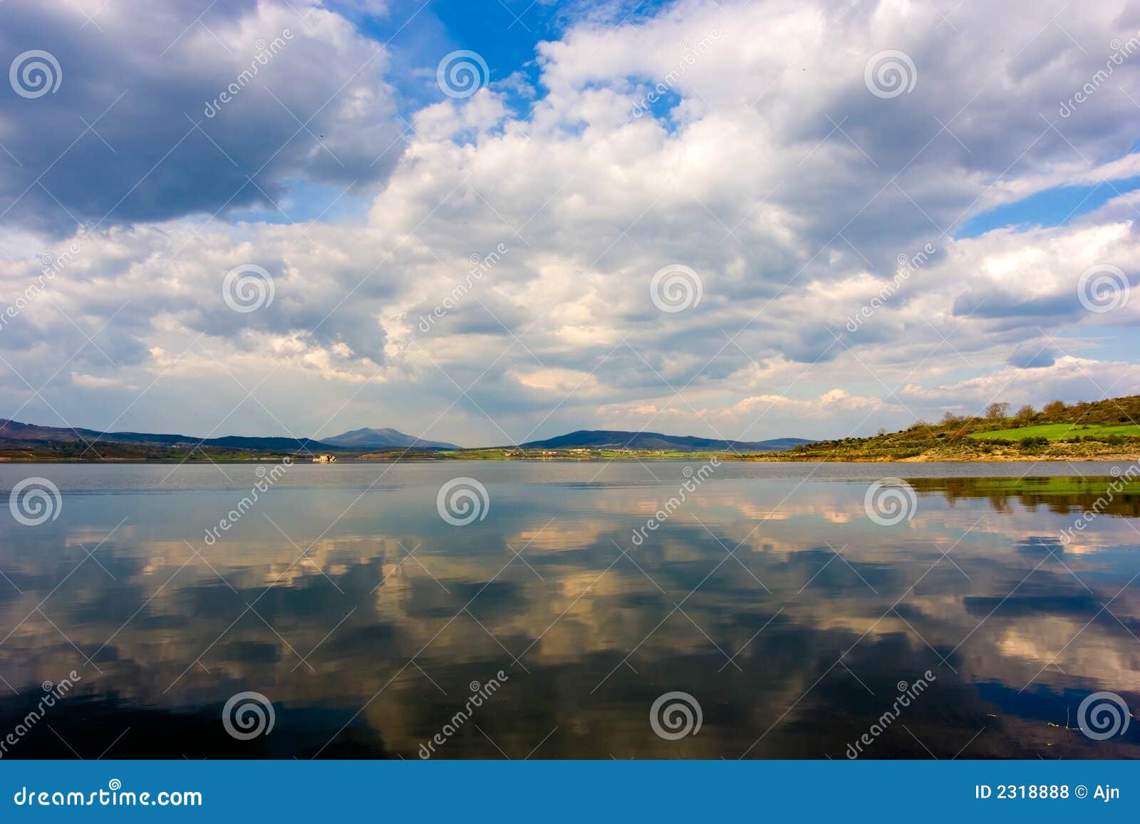 Mirrored Sky stock photo. Image of landscape, blue, reflected - 2318888