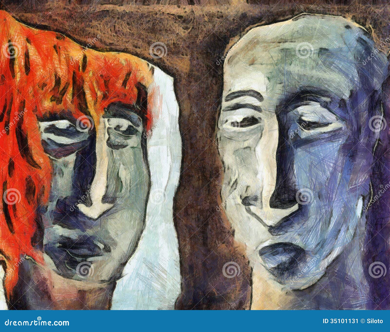 Mirroring - Retrospect stock illustration. Illustration of mirroring ...