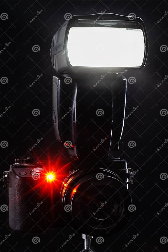 Mirrorless camera stock image. Image of black, backgrounds - 51444131