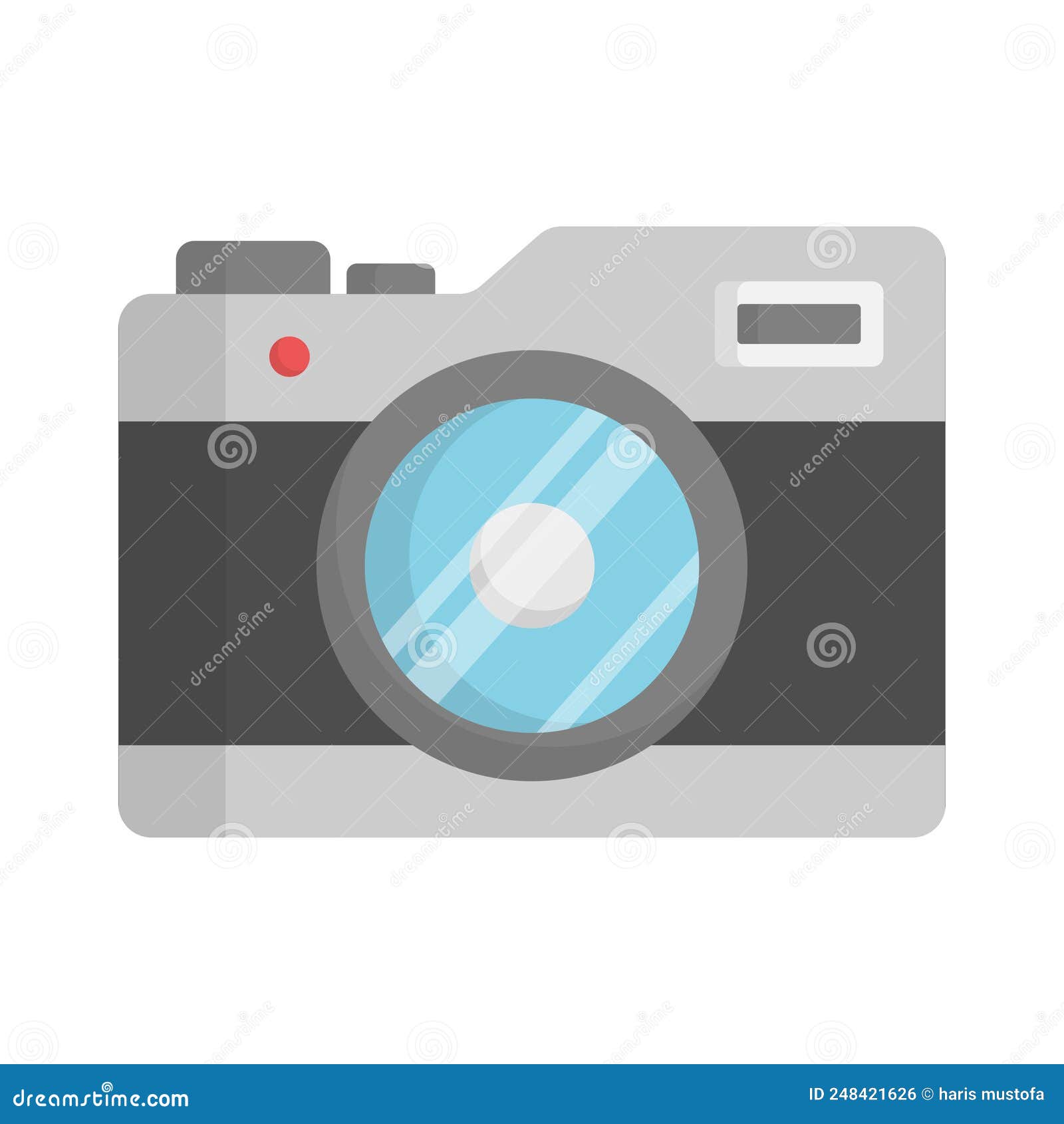 Mirrorless Camera Icon Design Template Vector Illustration Stock Vector ...