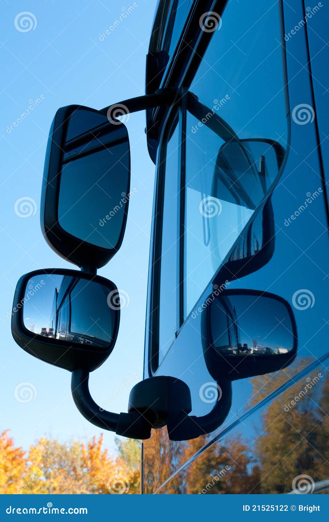 Mirrors stock photo. Image of blue, reflect, lorry, truck - 21525122