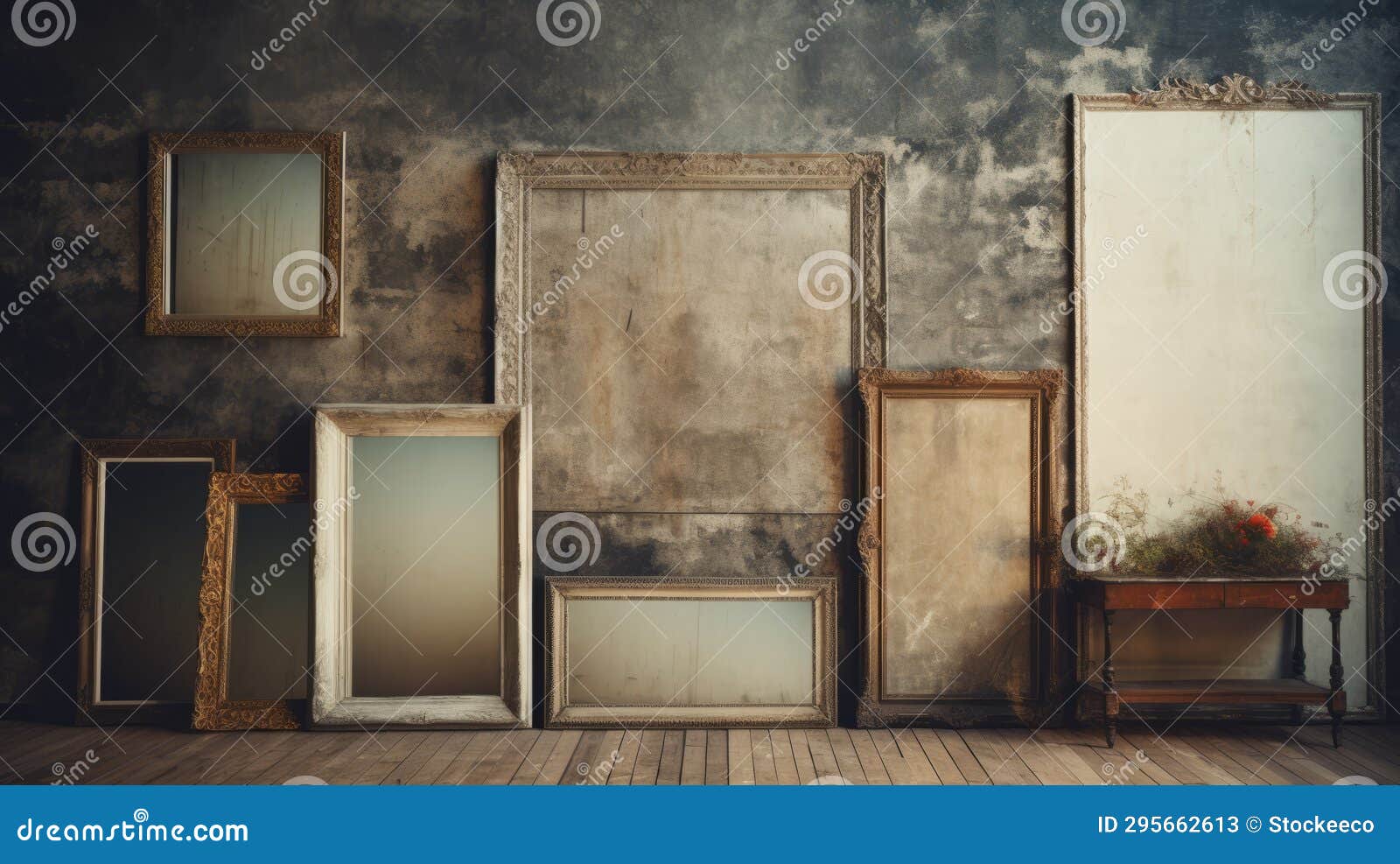 Mirrors Picture Frame: Leaning Against Wall in Spectacular Backdrop ...