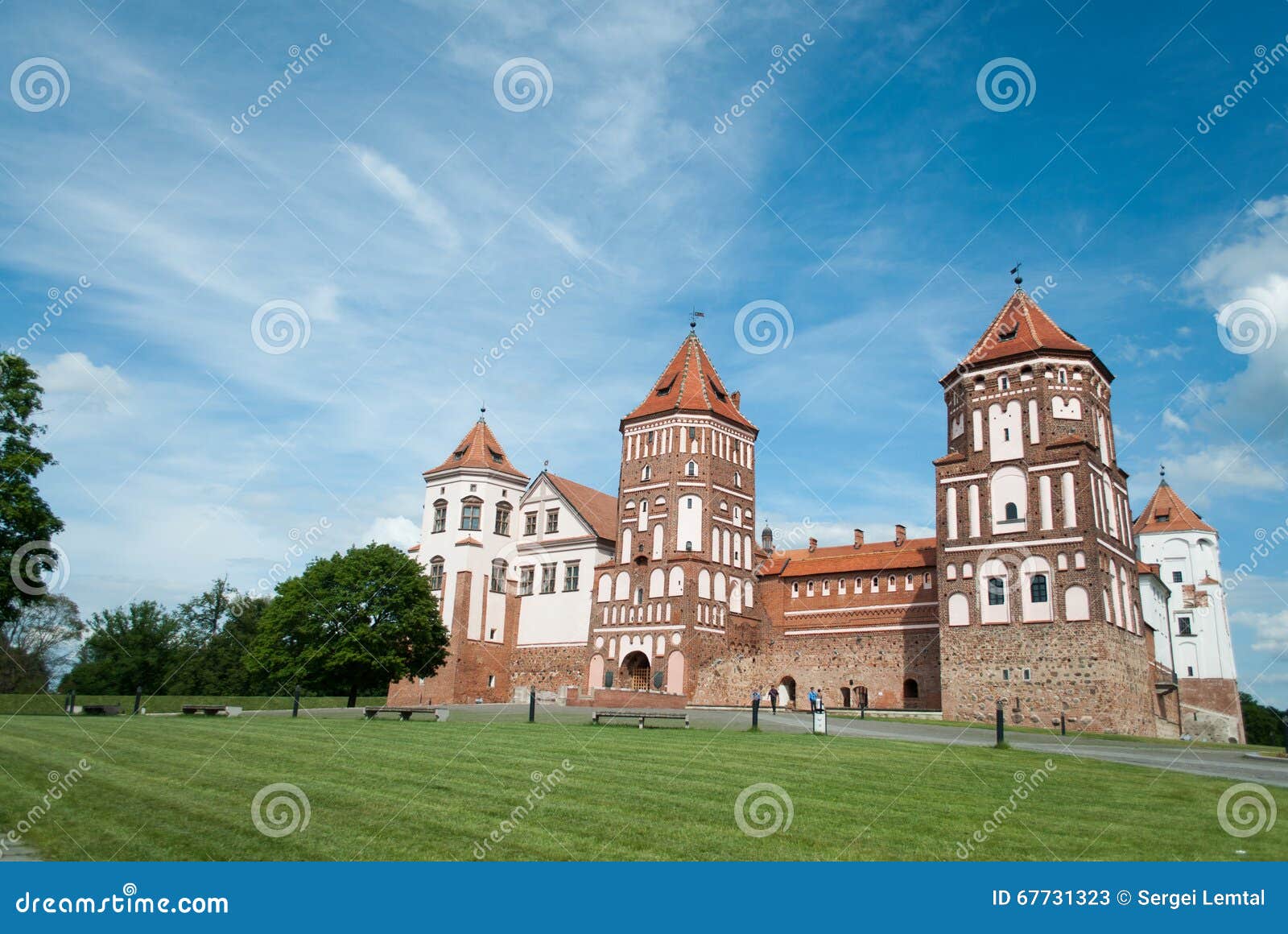 The Mirsky Castle stock image. Image of europe, country - 67731323