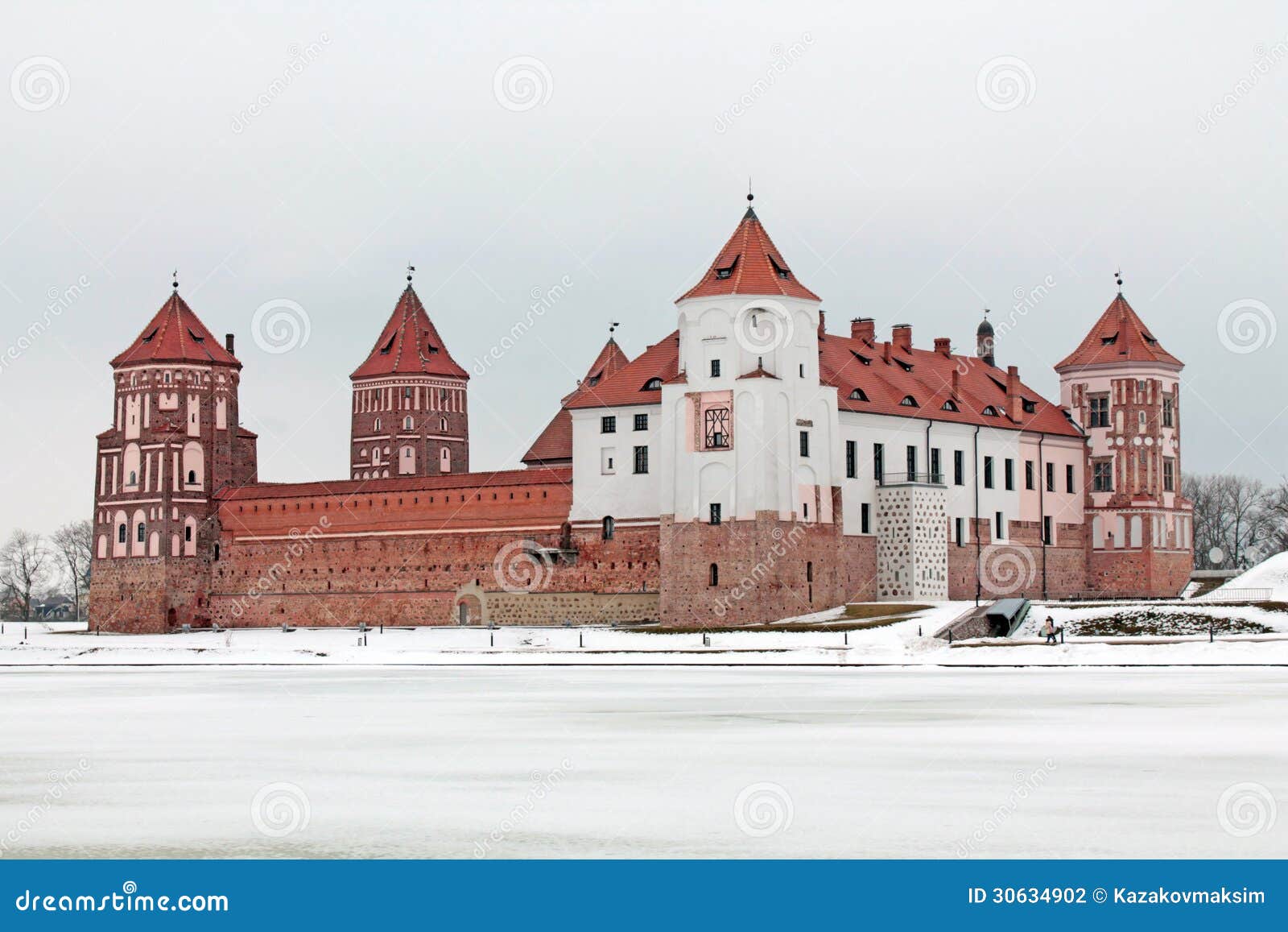 Mirsky Castle Complex stock photo. Image of famous, medieval - 30634902