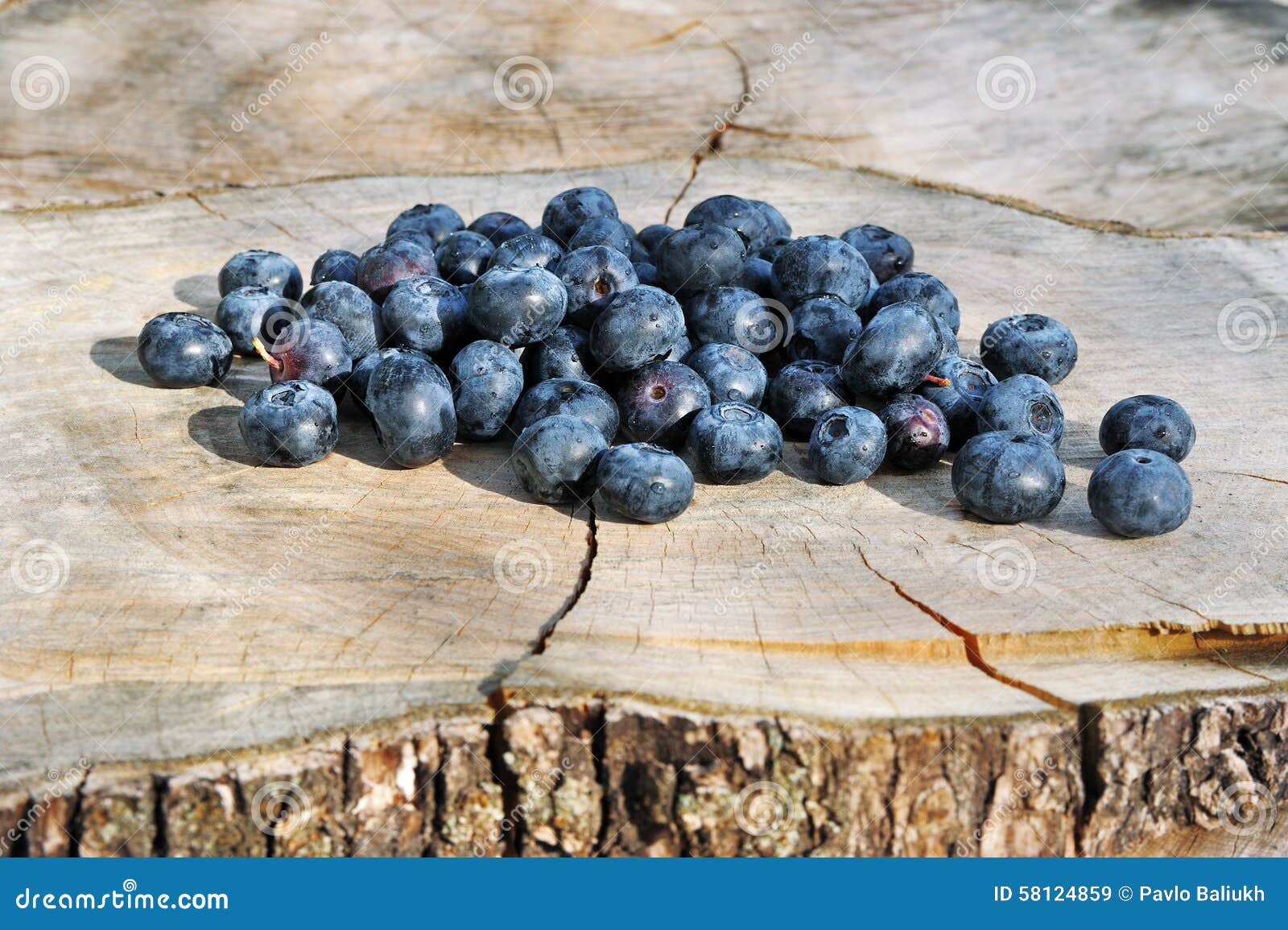 Mirtilo imagem de stock. Imagem de roxo, frescor, sobremesa - 58124859