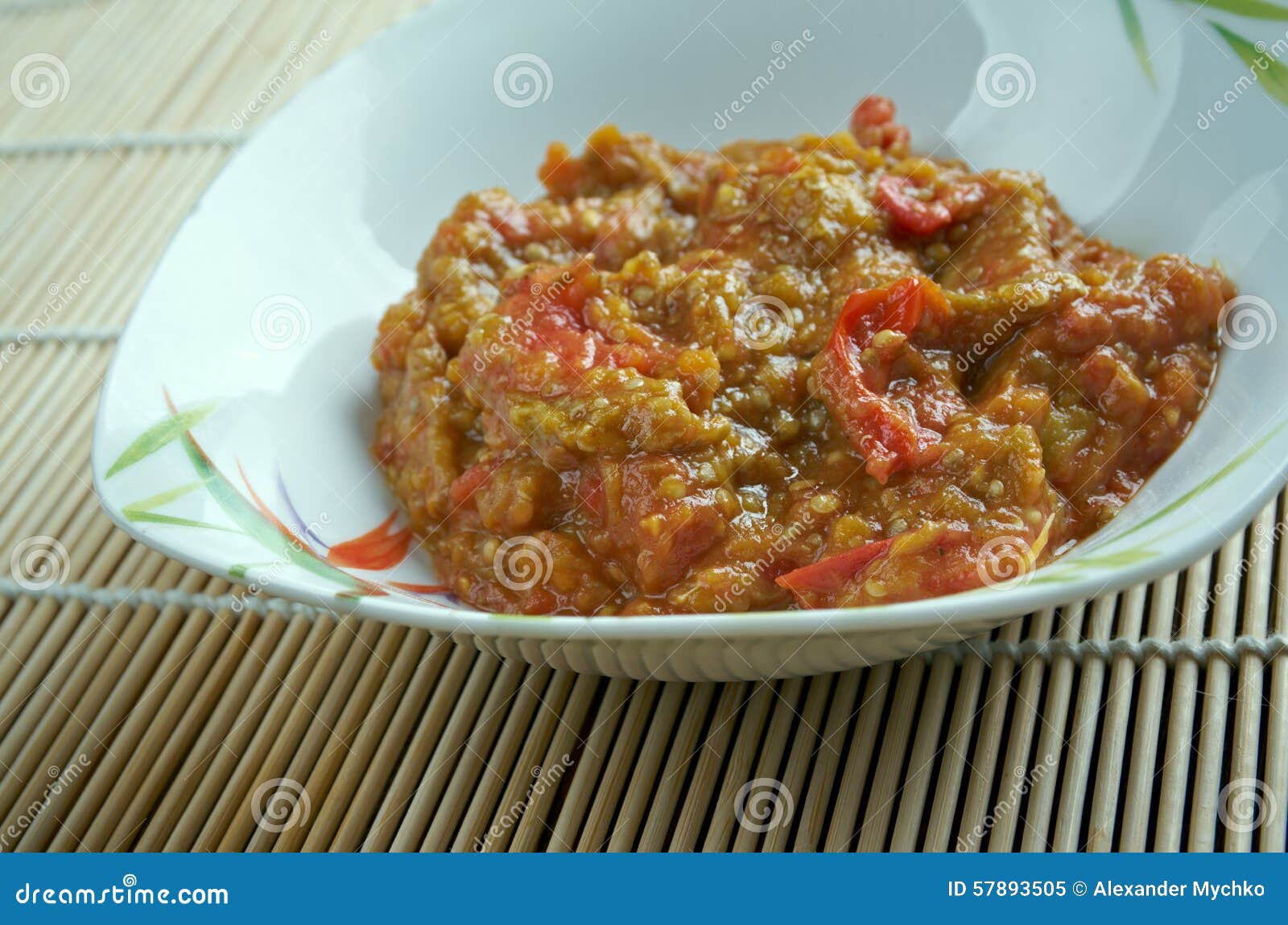 Mirza Ghassemi stock image. Image of eggplant, diet, iranian - 57893505