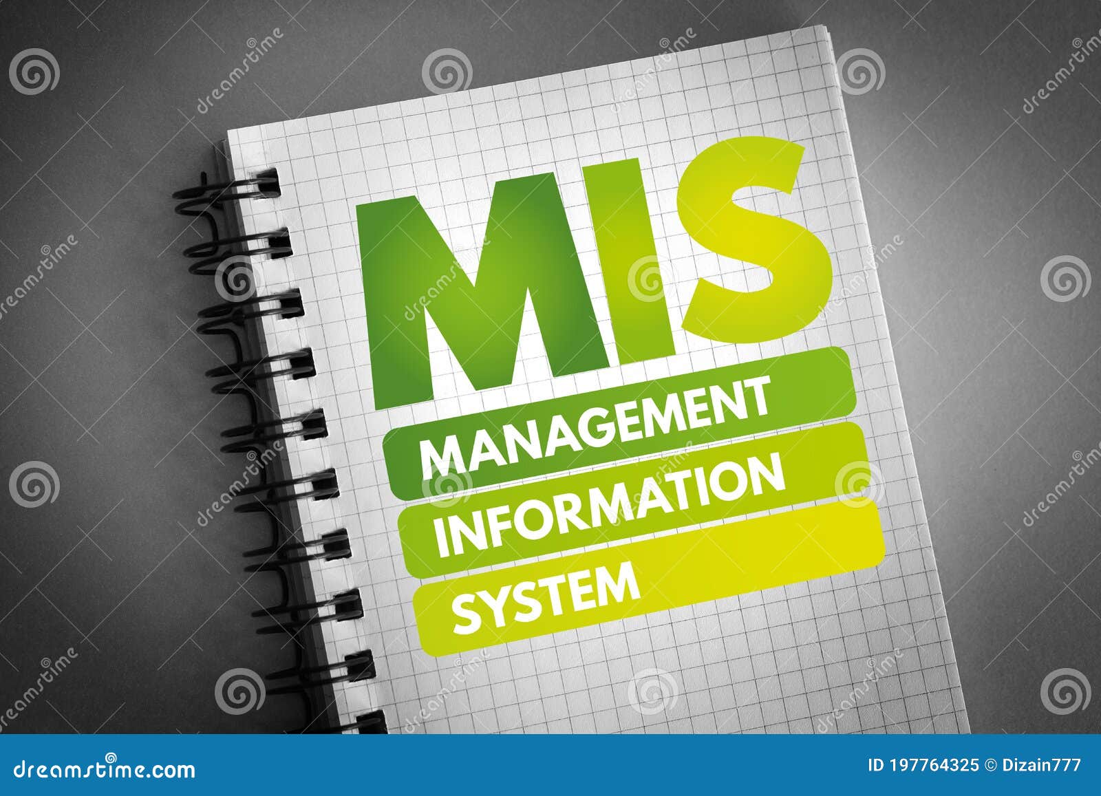 MIS - Management Information System Acronym Stock Image - Image of ...