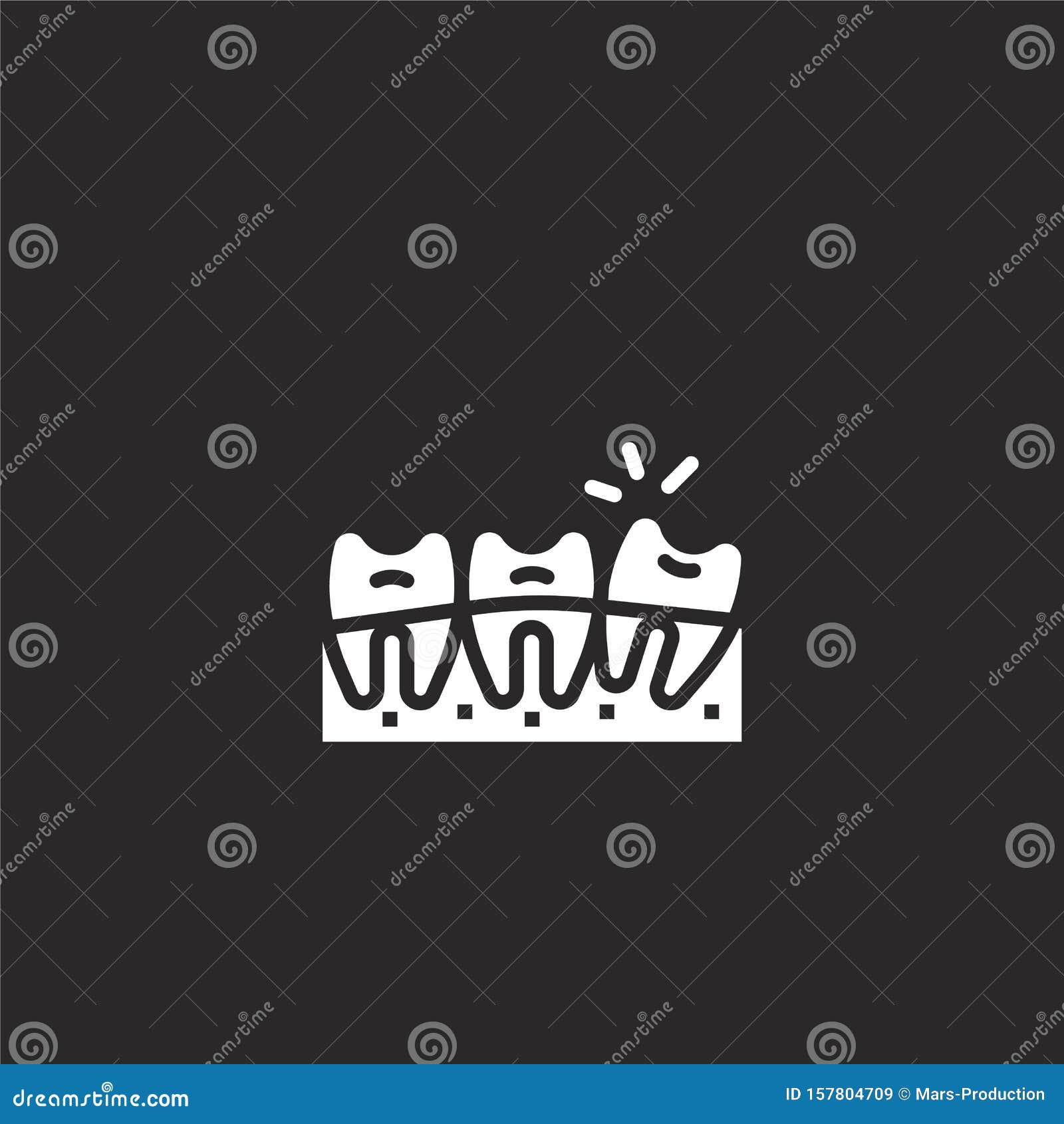 Misaligned Icon. Filled Misaligned Icon for Website Design and Mobile ...