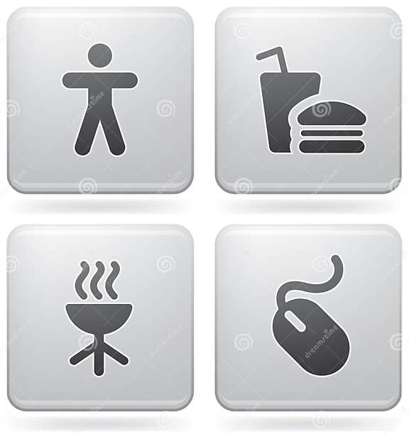 Misc Internet Icons stock vector. Illustration of isolated - 15312990