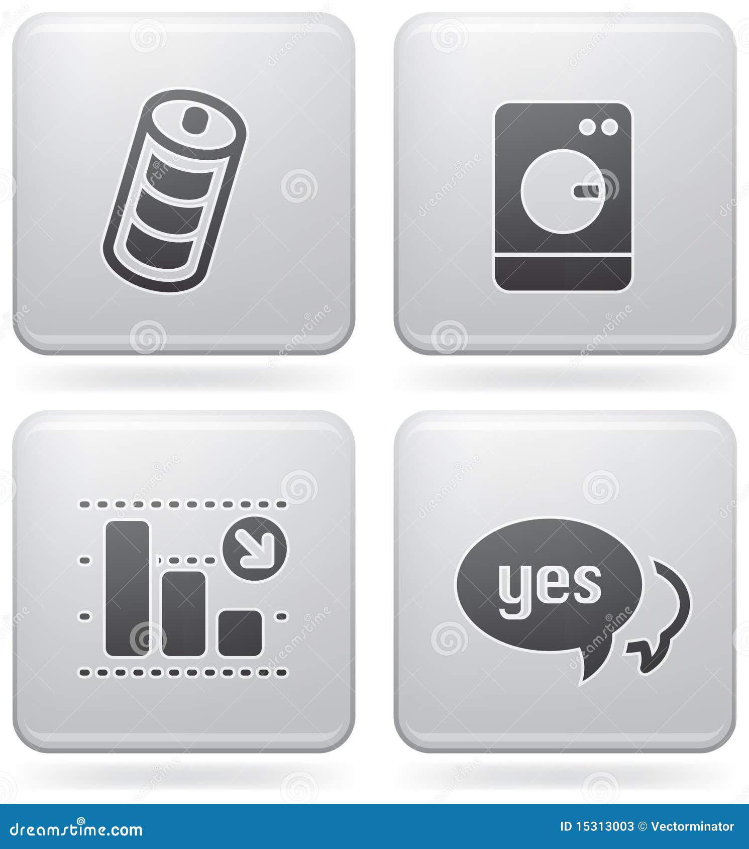 Misc Internet Icons stock vector. Illustration of message - 15313003