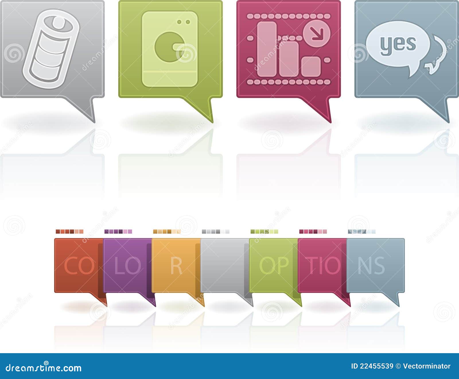 Misc. Web Icons stock vector. Illustration of economic - 22455539