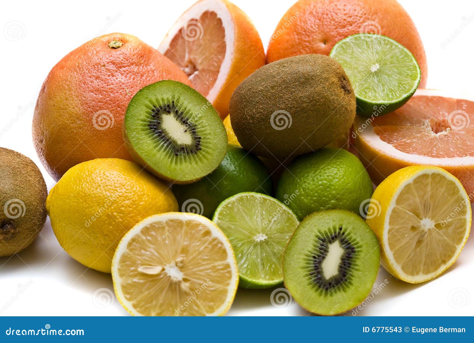 MIscellaneous Fruits Close-up Stock Image - Image of agriculture, kiwi ...