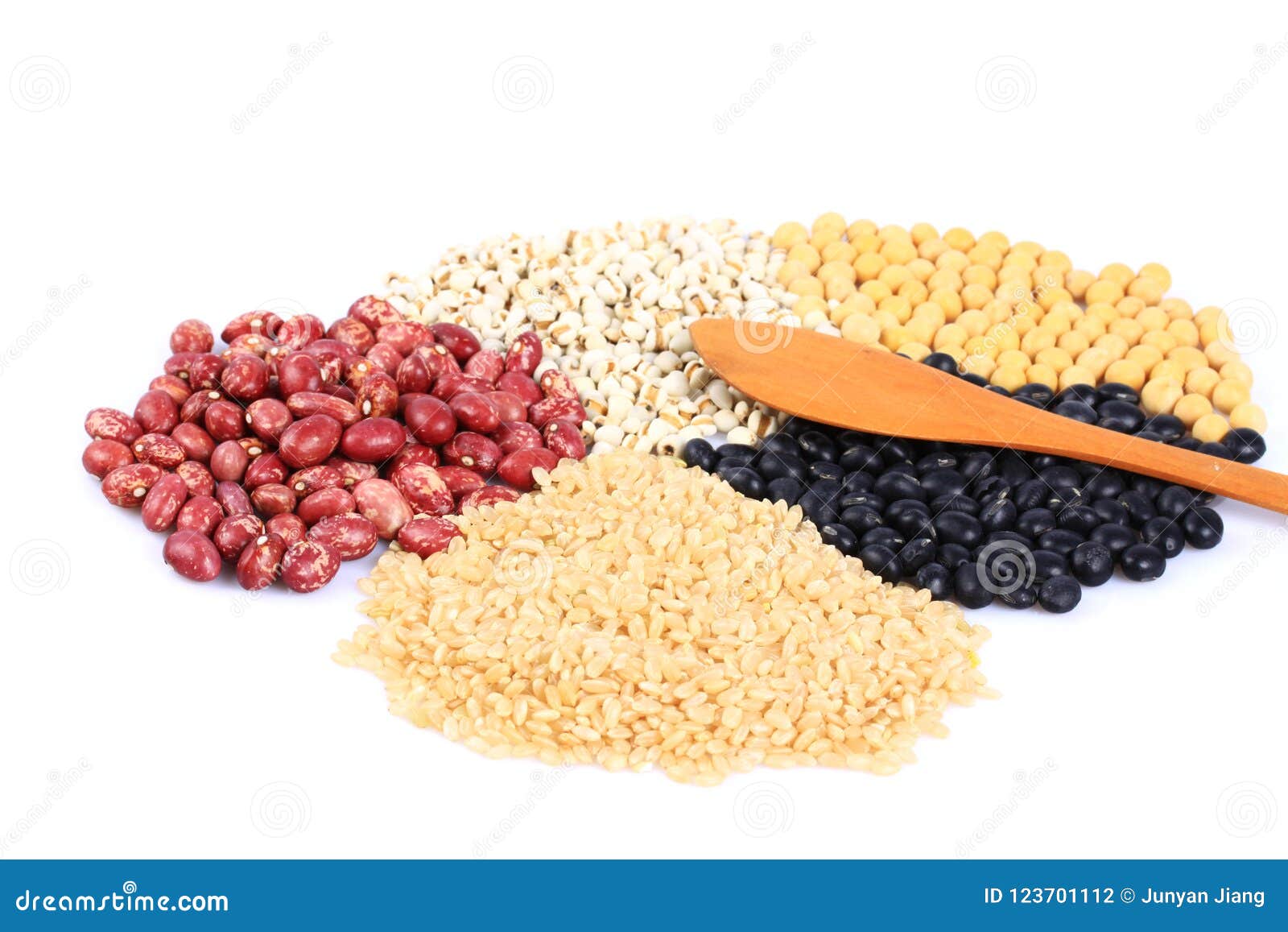Miscellaneous grains stock photo. Image of bunch, assorted - 123701112