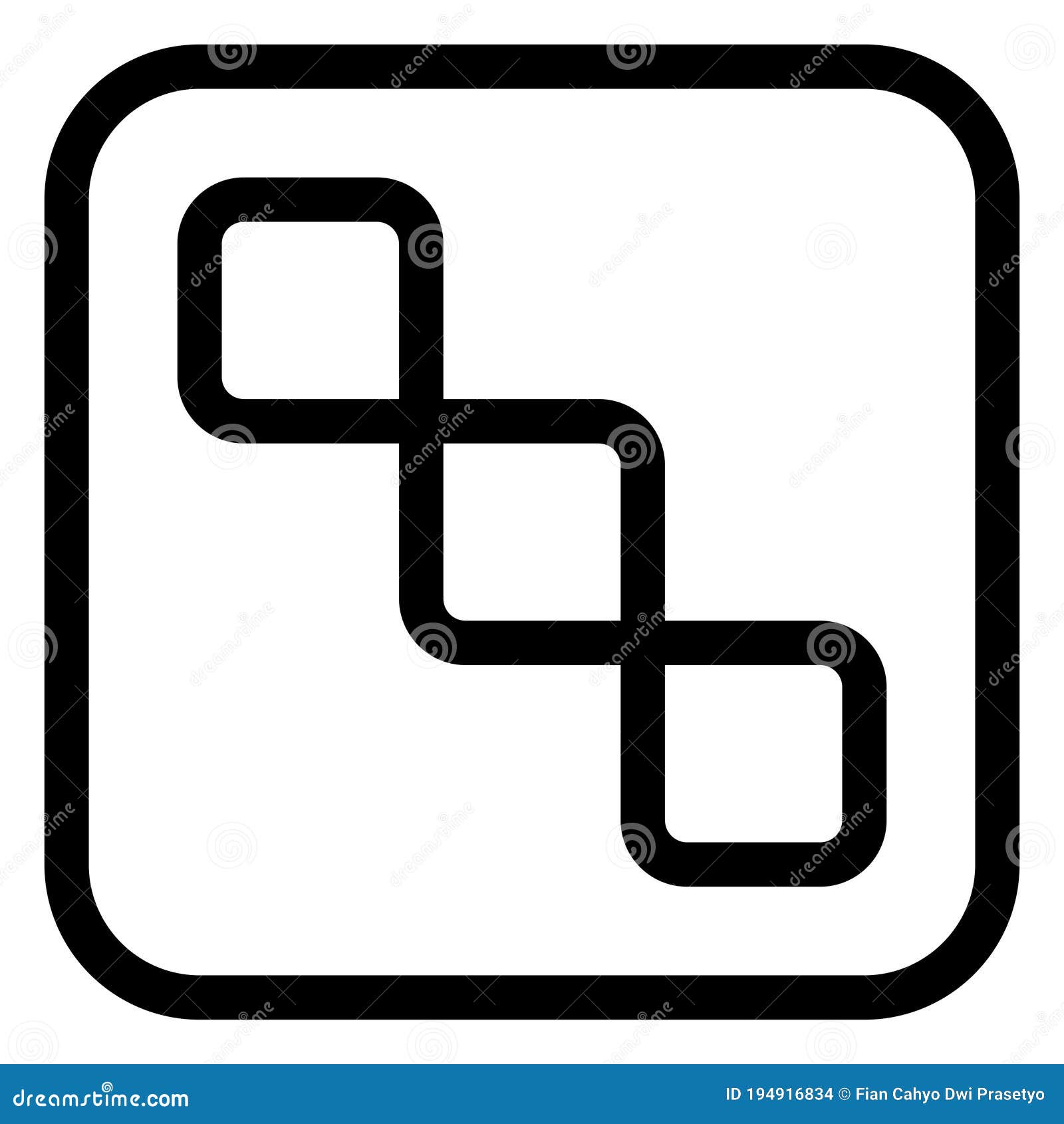 Miscellaneous Icon Black and White Stock Vector - Illustration of ...