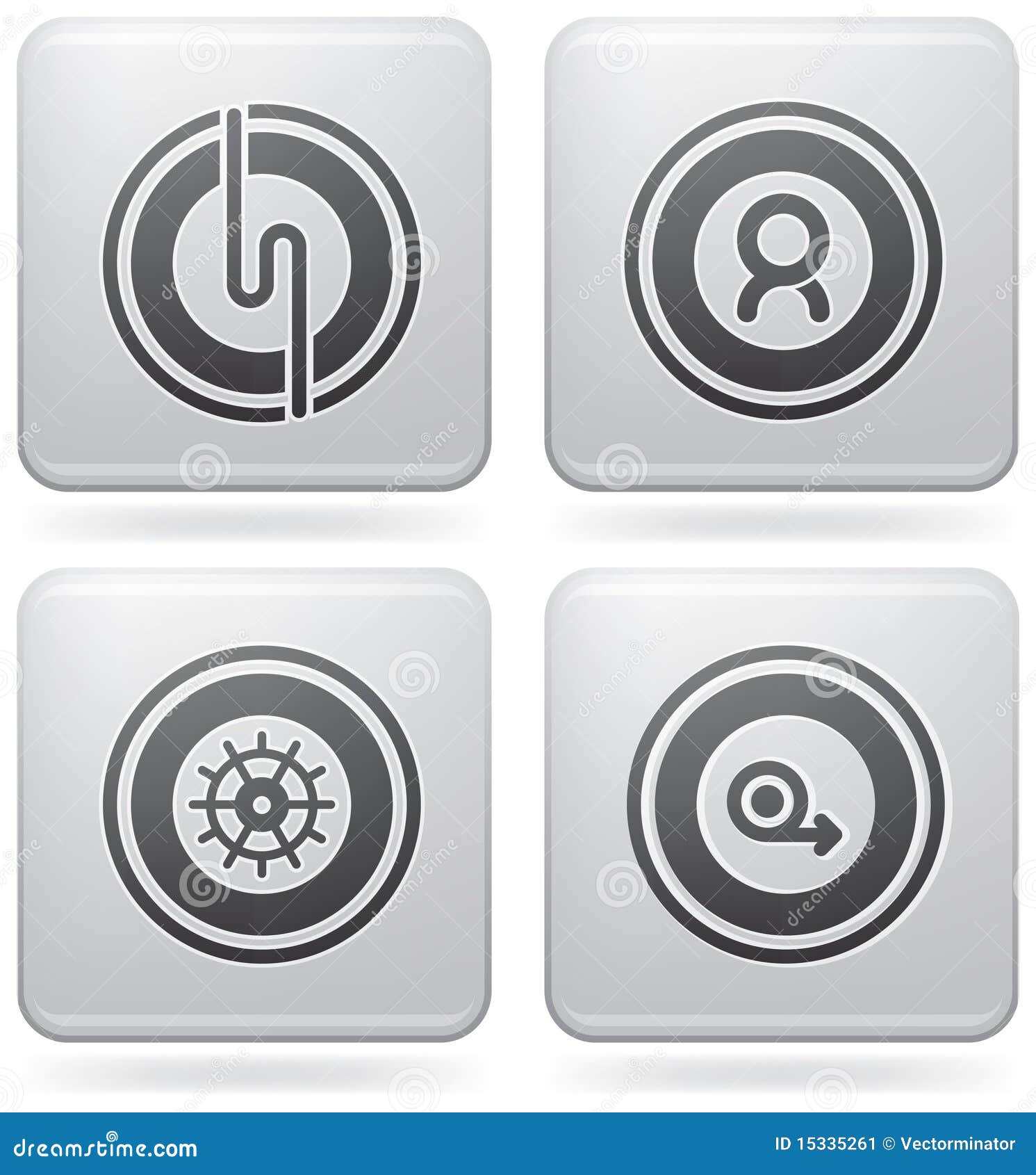 Miscellaneous Icons stock vector. Illustration of isolated - 15335261