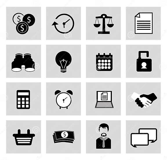 Miscellaneous icons vector stock vector. Illustration of paper - 60652439