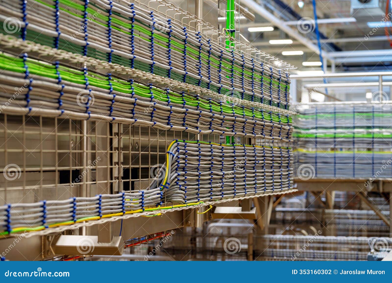 Miscellaneous Industrial Electrical Installations Inside Manufacturing ...