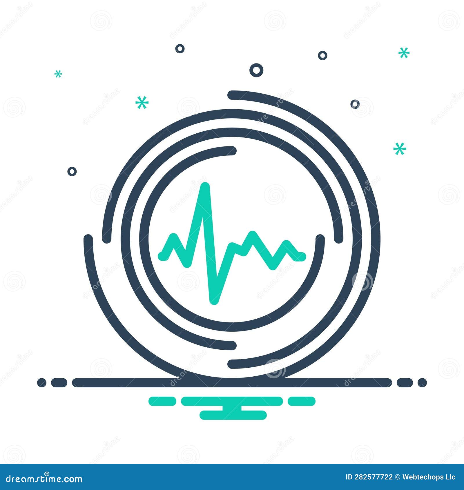 Mix Icon for Rhythm, Cadence and Song Stock Vector - Illustration of ...