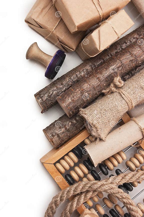 Miscellaneous Object in Cargo Office Stock Image - Image of cardboard ...