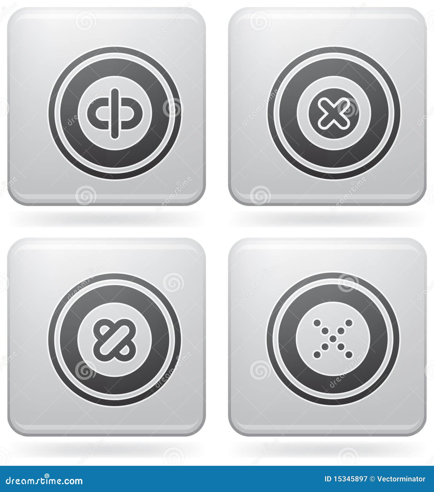 Miscellaneous Platinum Icons Stock Vector - Illustration of circle ...