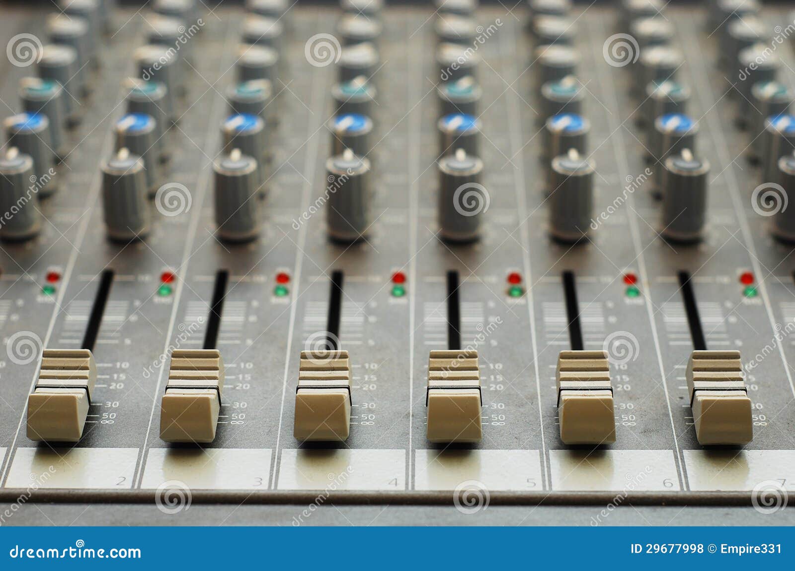 Mischer stockfoto. Bild von analog, musikalisch, mischer - 29677998