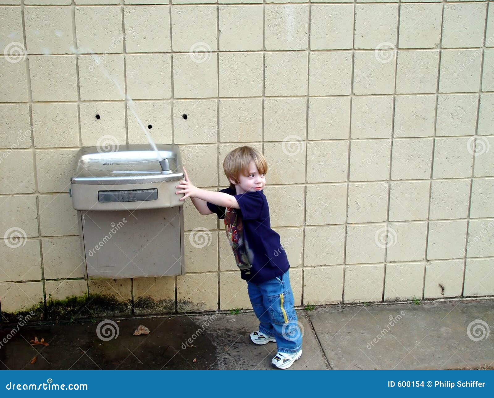 Mischief stock photo. Image of playing, play, fountain - 600154