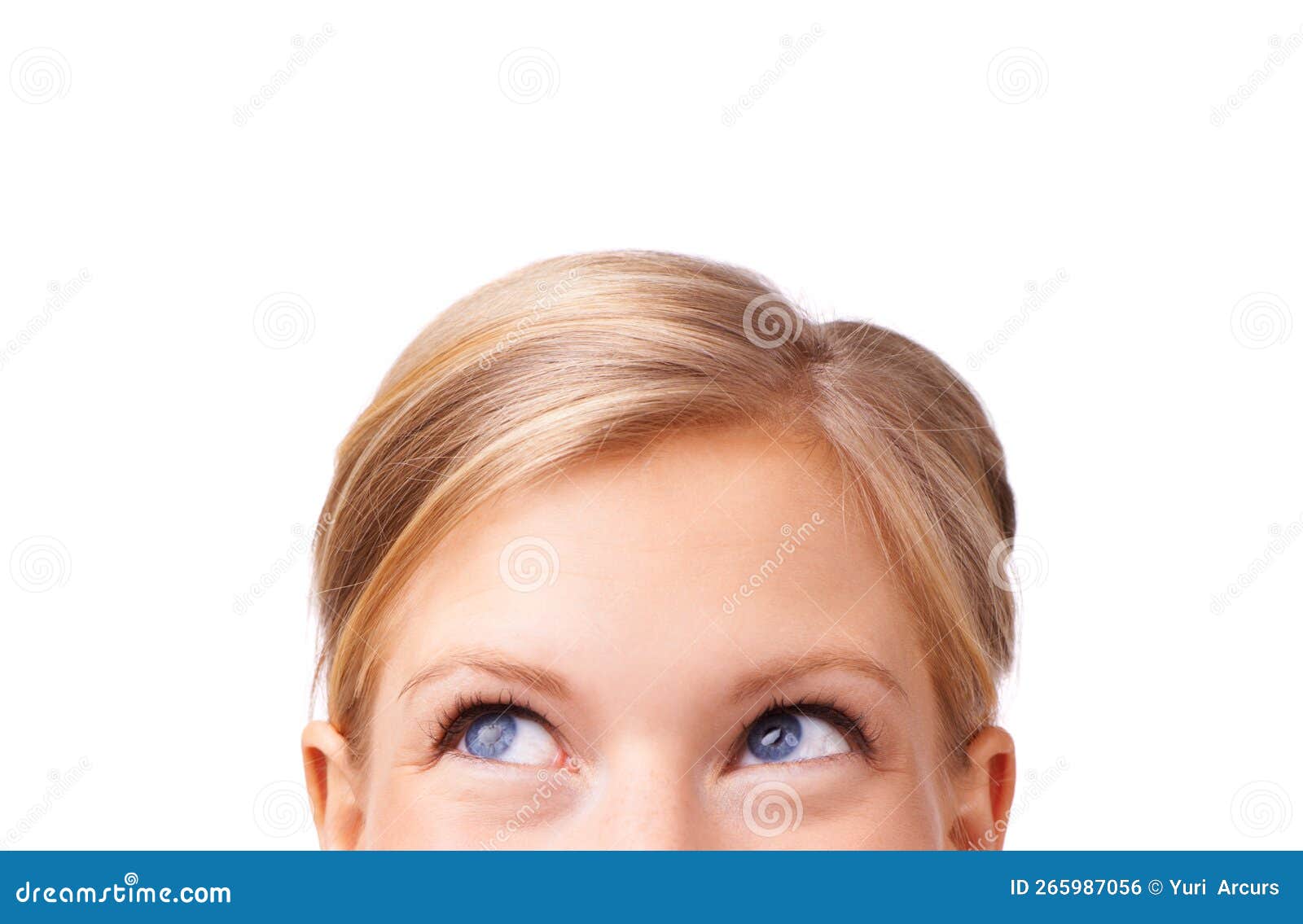 Mischief is Her Middle Name. a Young Blond Woman. Stock Photo - Image ...