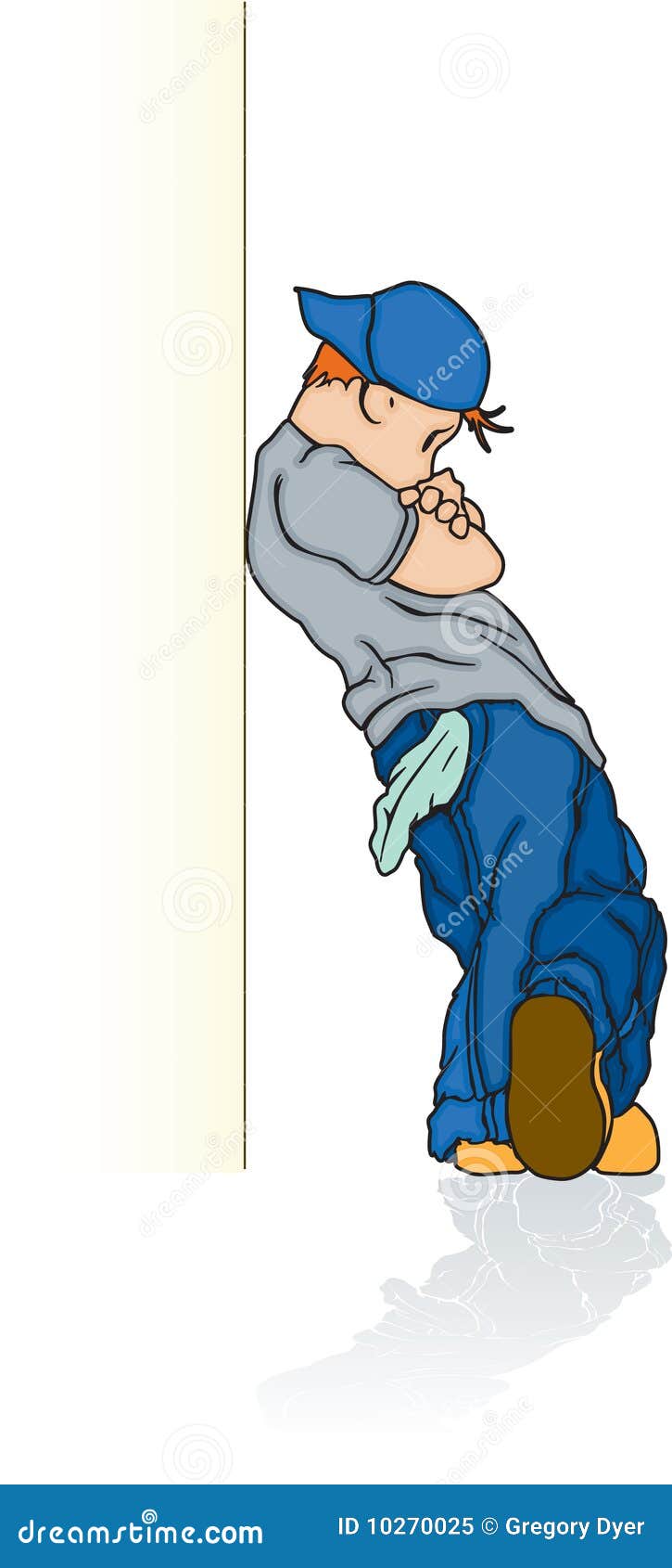 Mischievous Boy stock vector. Illustration of young, prankster - 10270025