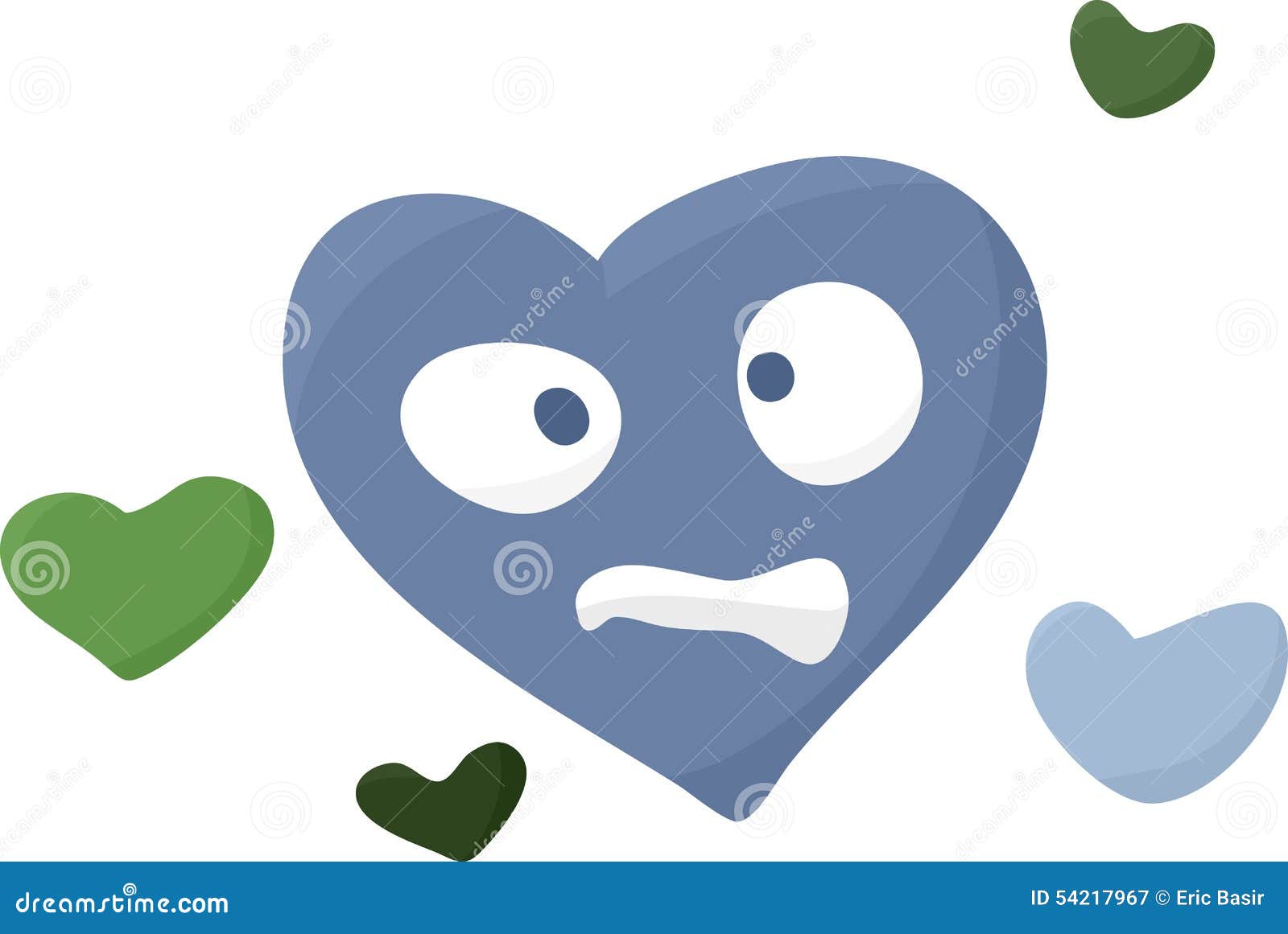Miserable Heart Symbol stock illustration. Illustration of expression ...