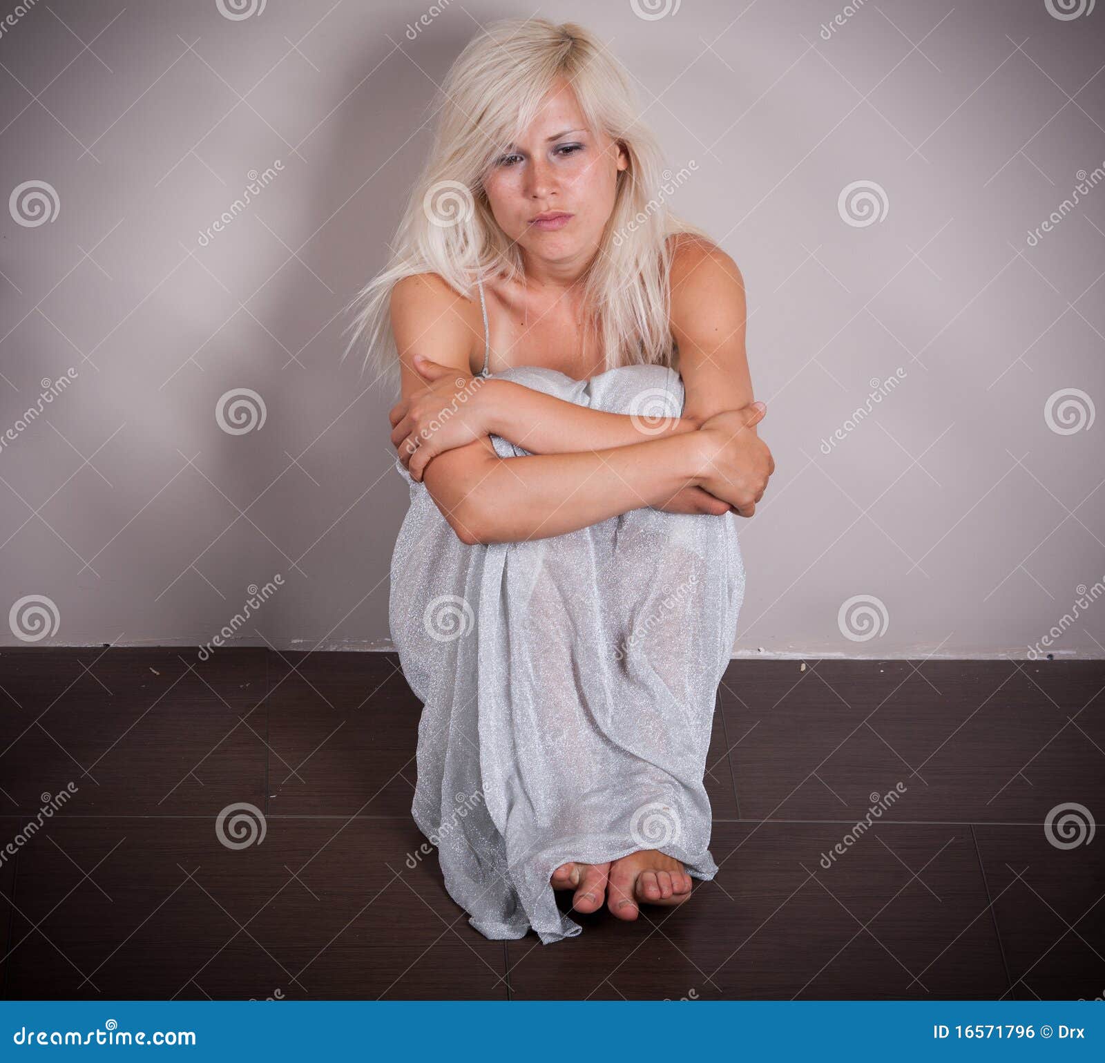 Miserable woman stock photo. Image of face, frightened - 16571796
