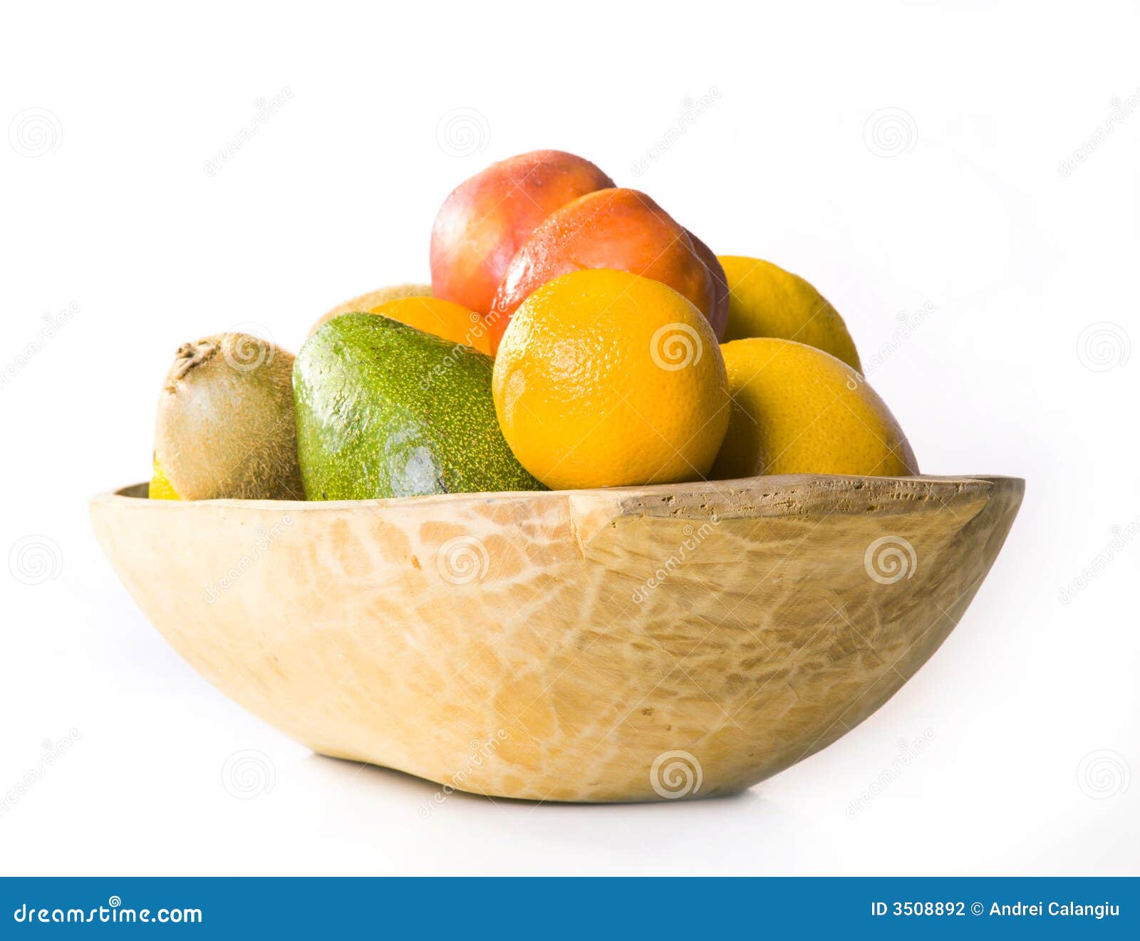Miska owoców zdjęcie stock. Obraz złożonej z odosobniony - 3508892